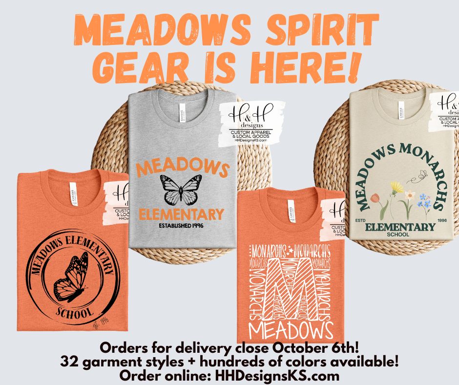 Meadows Elementary Fundraiser – H&H Designs LLC