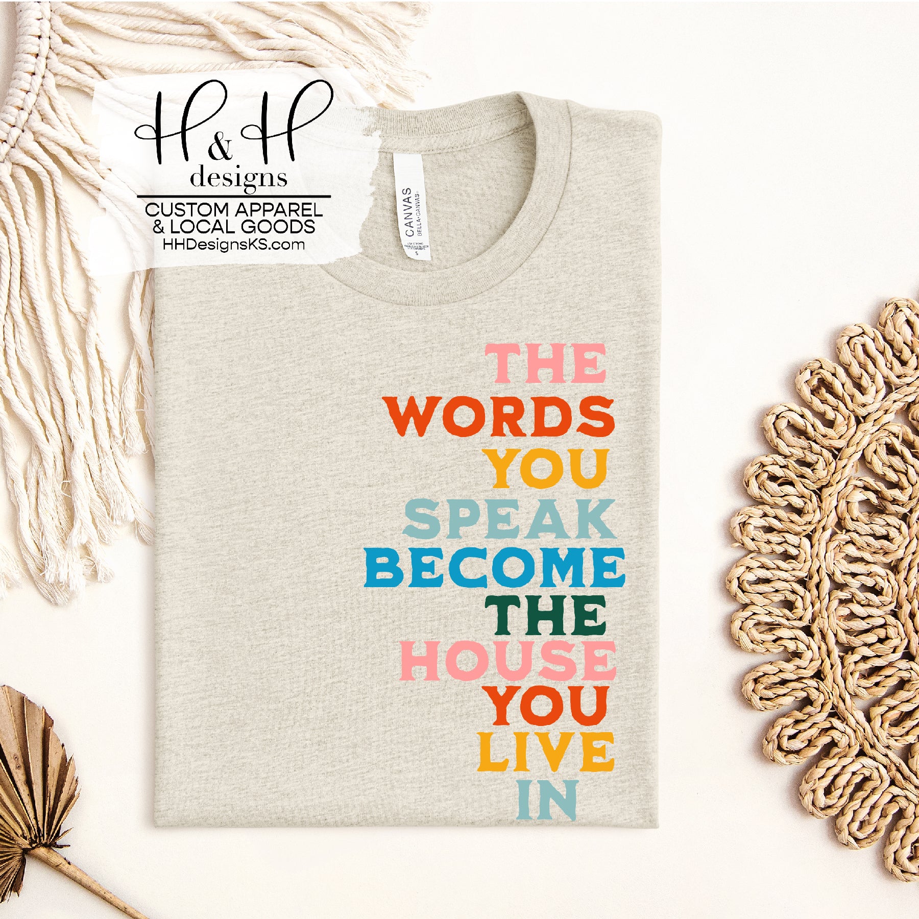 The words you speak become the house you live in – H&H Designs LLC