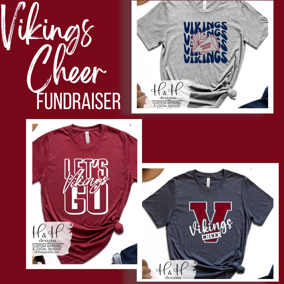 Vikings Cheer Fundraiser – H&H Designs LLC
