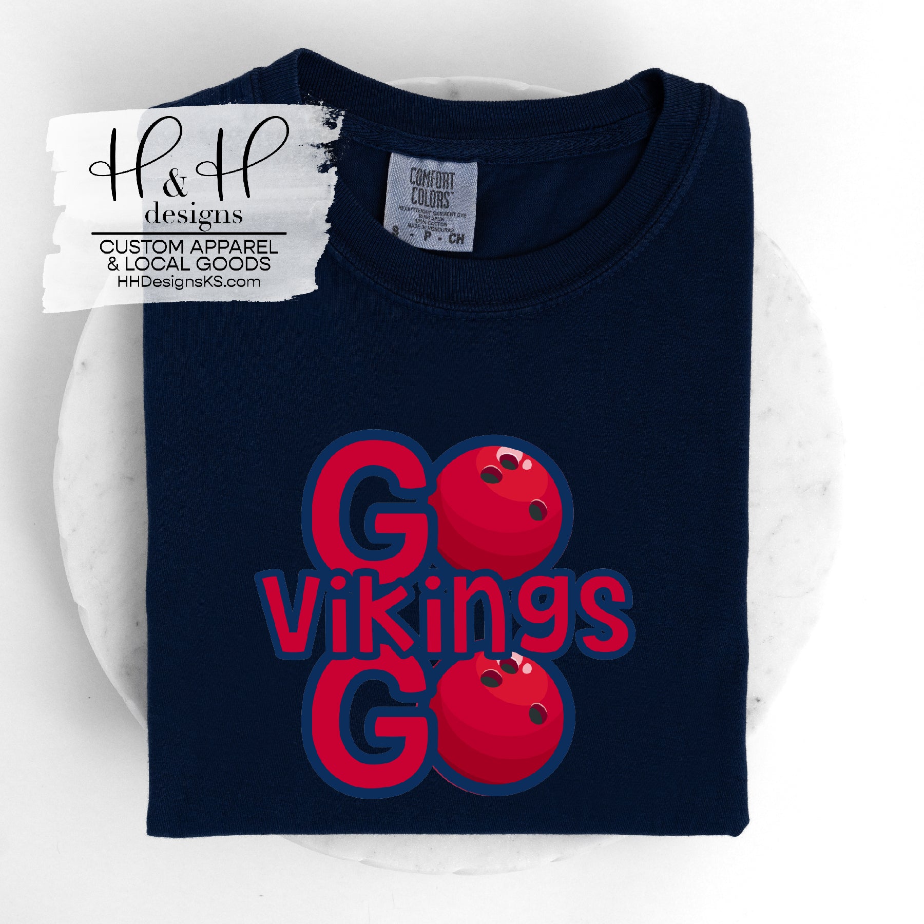 Go Vikings Go ~ Vikings Bowling 2024 ~ Design 1 – H&H Designs LLC