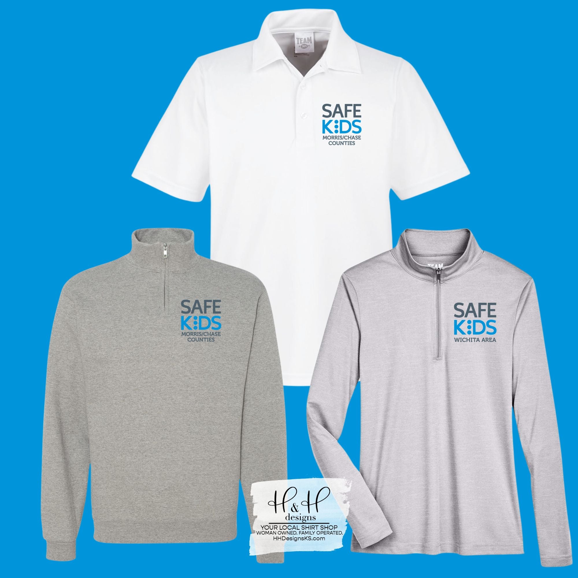 Safe Kids ~ Zip and Button items – H&H Designs LLC