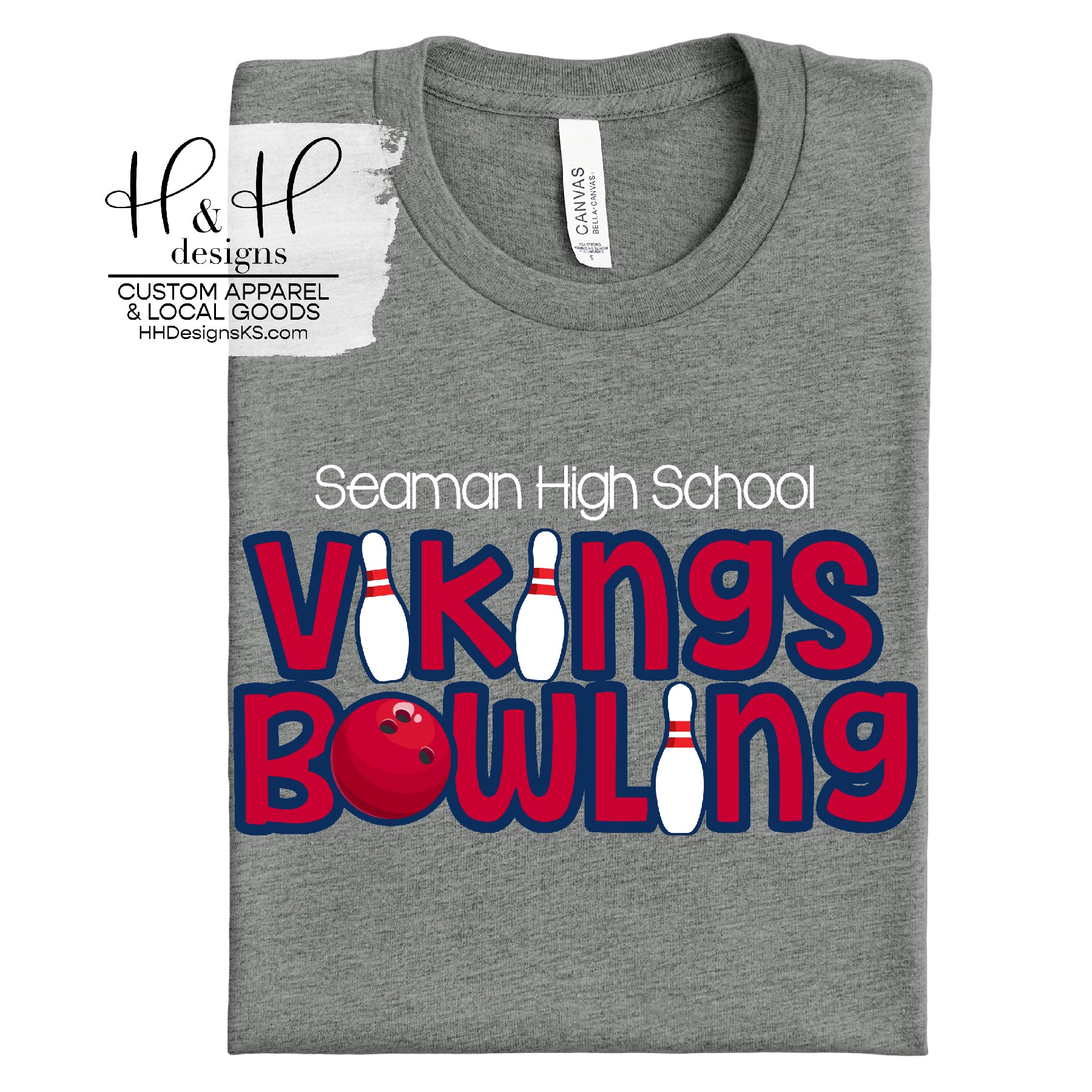 Vikings Bowling ~ Vikings Bowling 2024 ~ Design 4 – H&H Designs LLC
