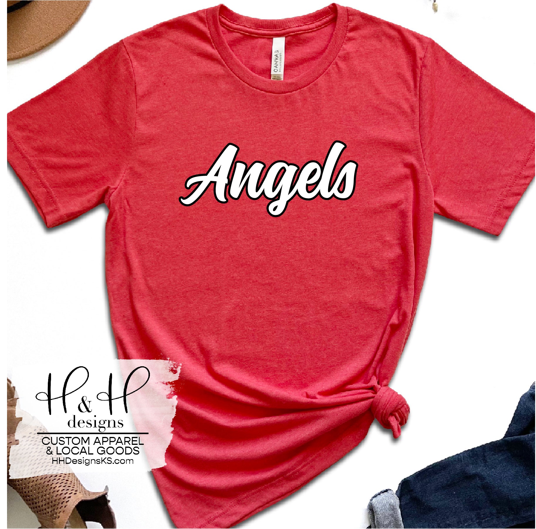 Angels Script ~ Angels Softball – H&H Designs LLC