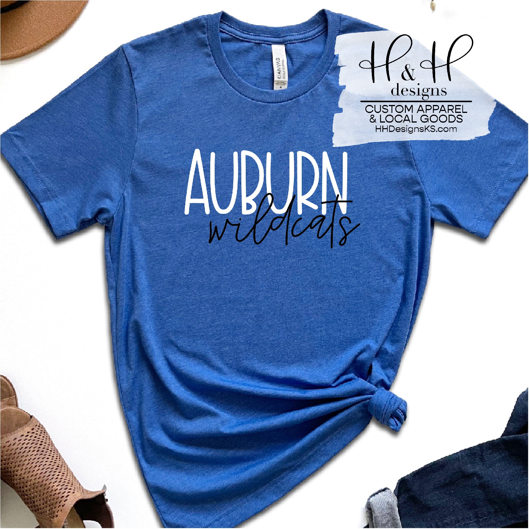 Auburn Wildcats Block Script – H&H Designs LLC
