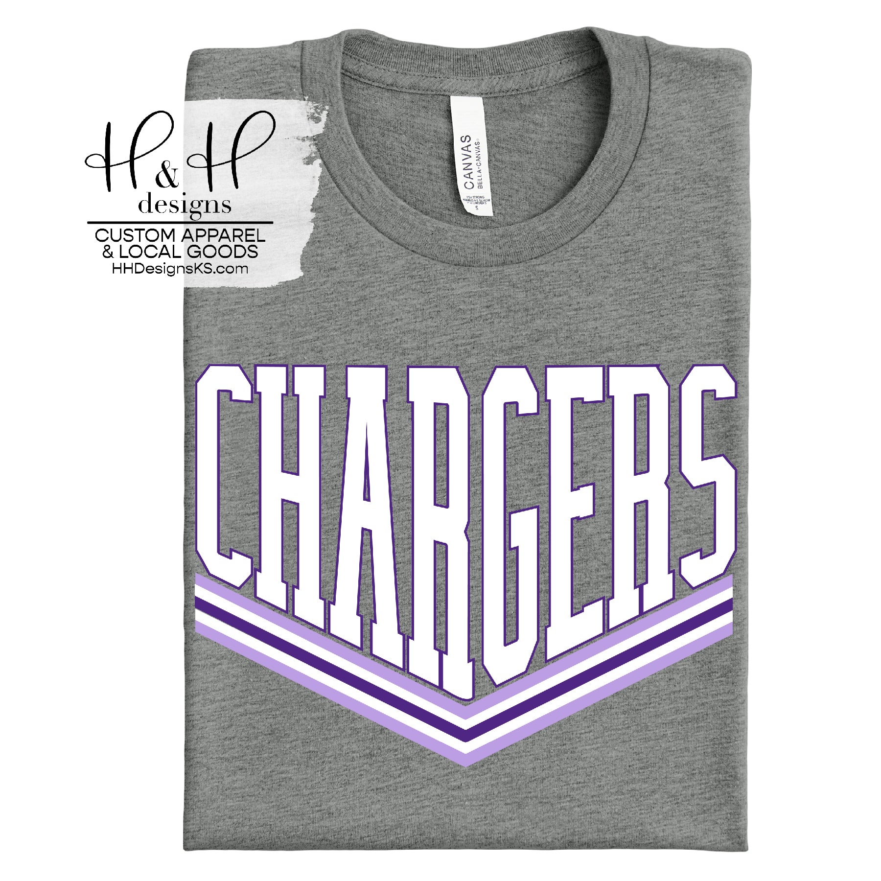 Chargers Double Point – H&H Designs LLC