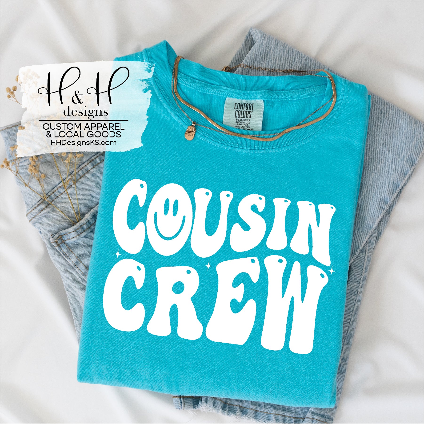Cousin Crew Retro Wavy – H&H Designs LLC