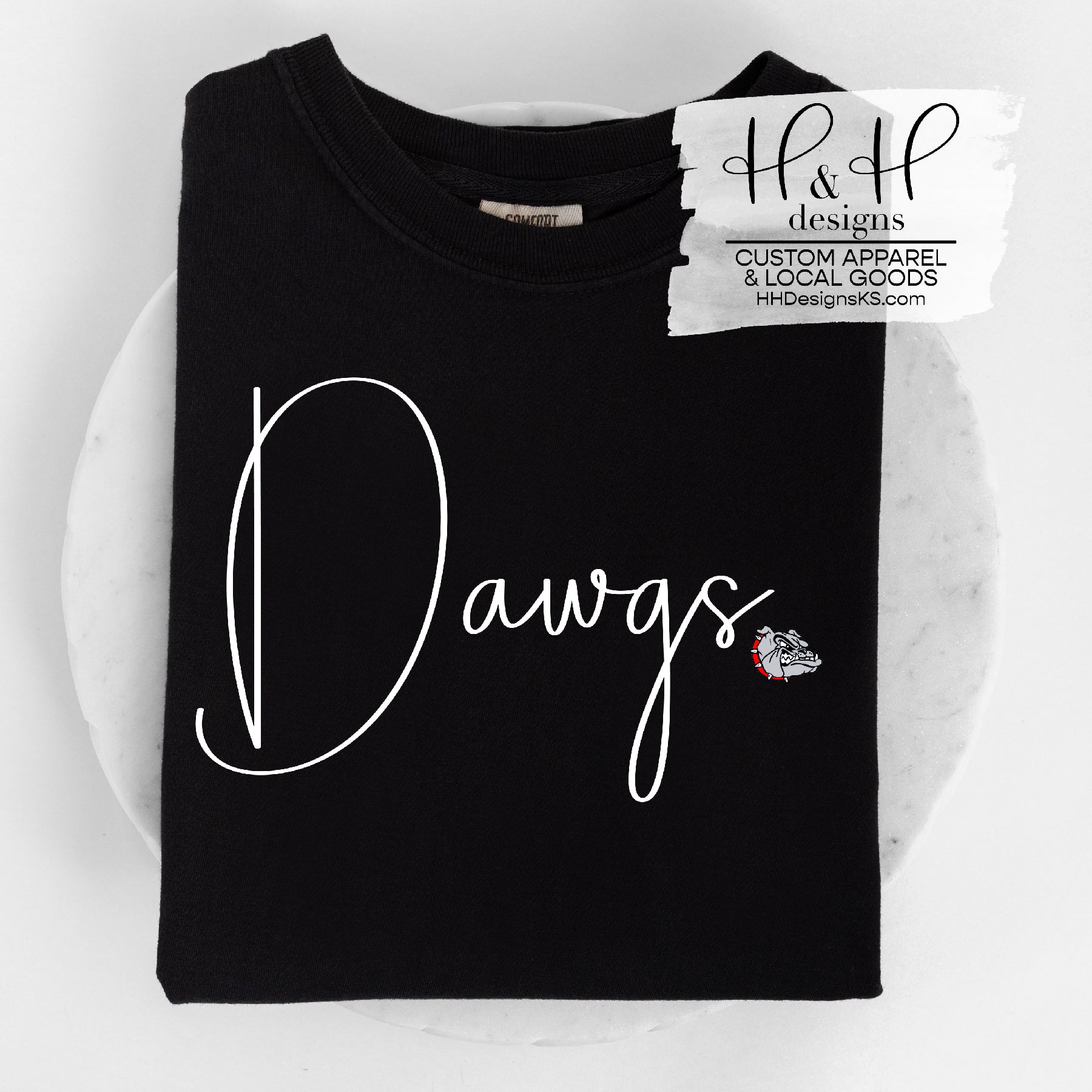 Dawgs Swirly Script – H&H Designs LLC