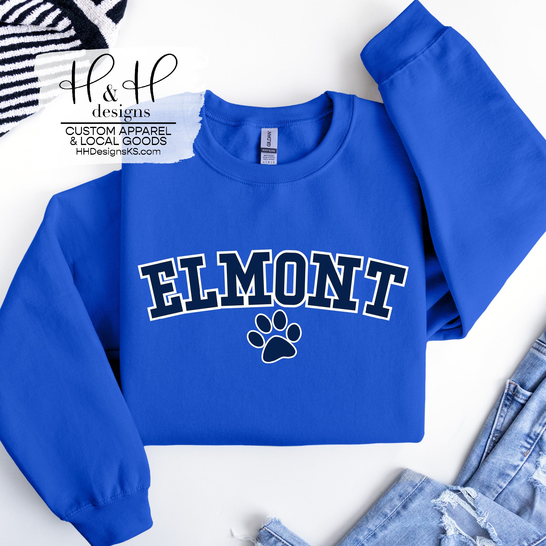 Elmont Mock Patch ~ Elmont Elementary 2024 – H&H Designs LLC