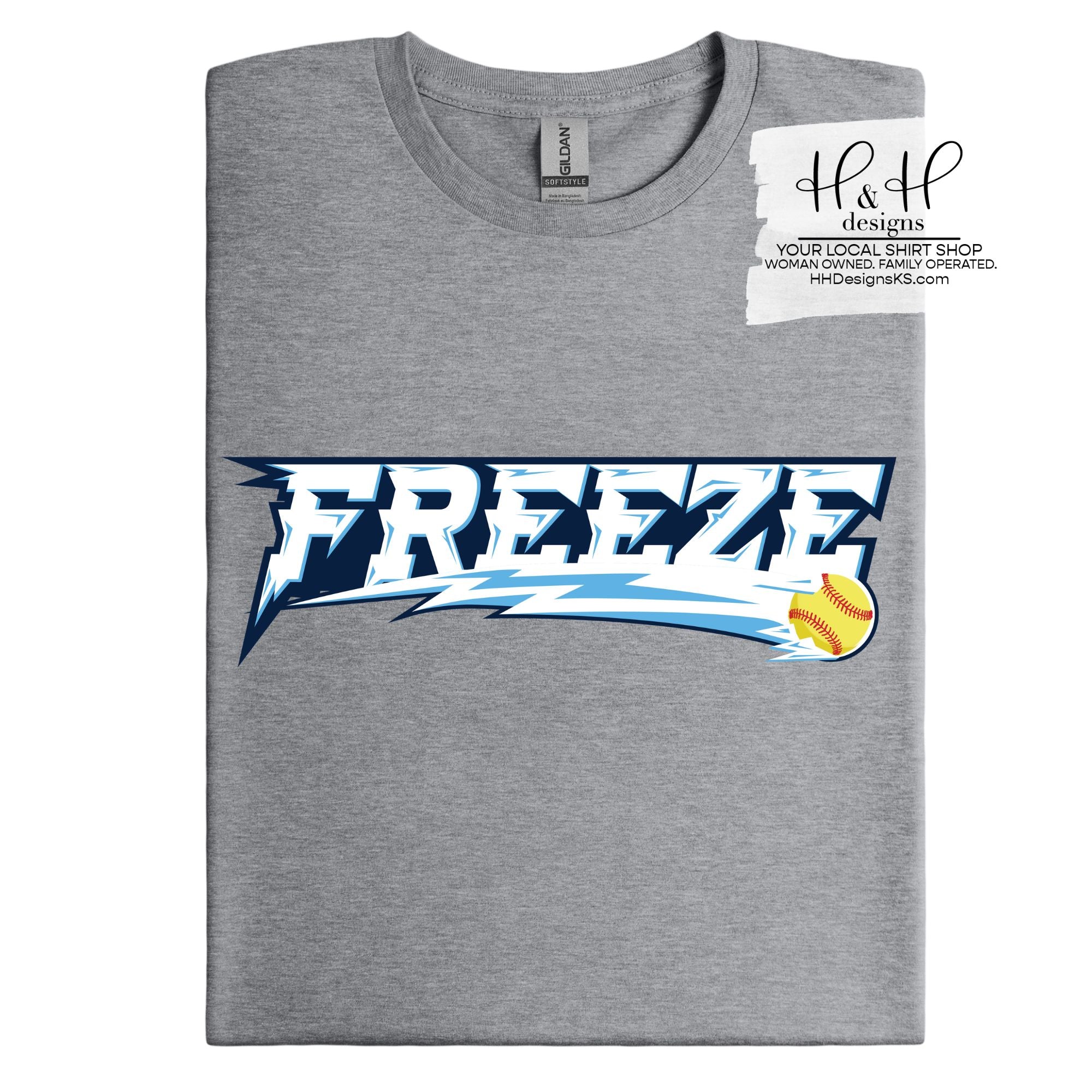 Freeze Softball - Full Color – H&H Designs LLC