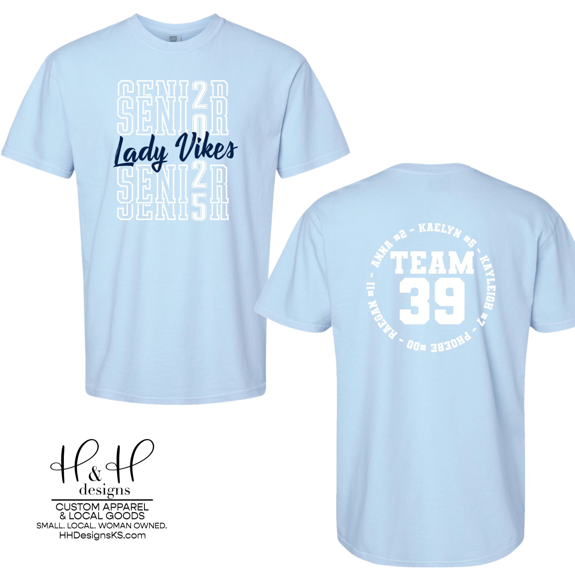 Lady Vikes Softball Senior 2025 – H&H Designs LLC