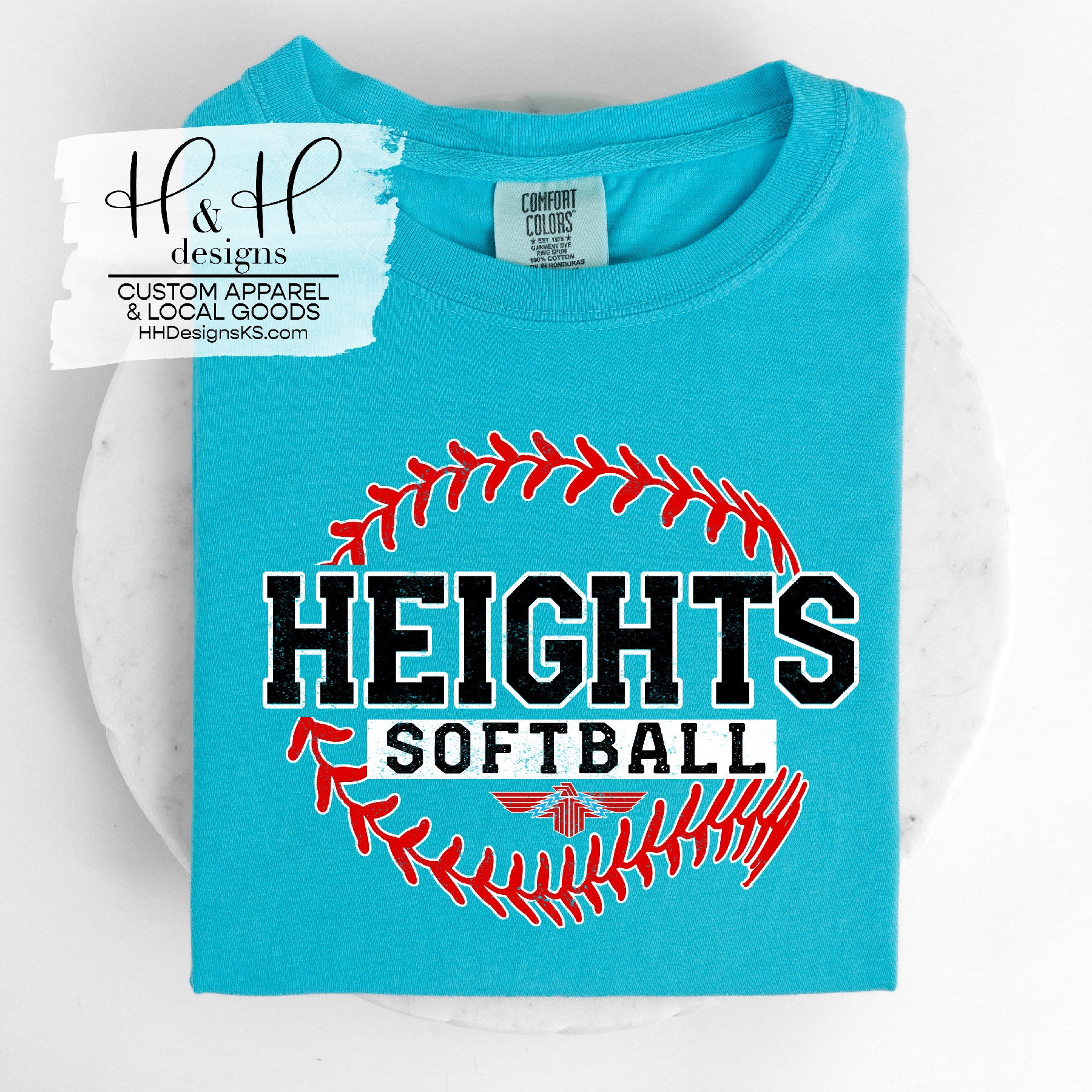 Heights Softball Round Seam - Shawnee Heights Softball – H&H Designs LLC
