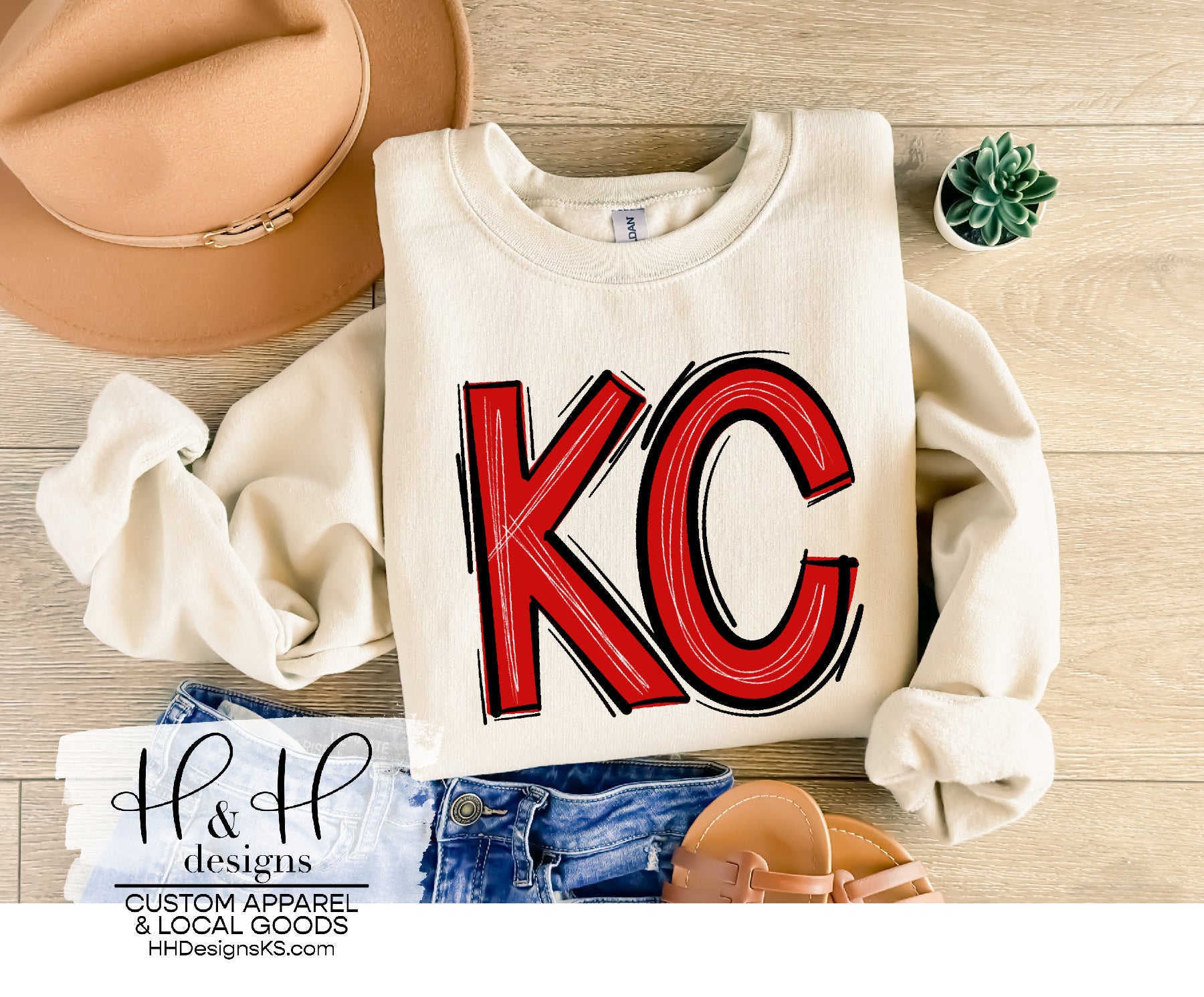 KC Doodle Block – H&H Designs LLC