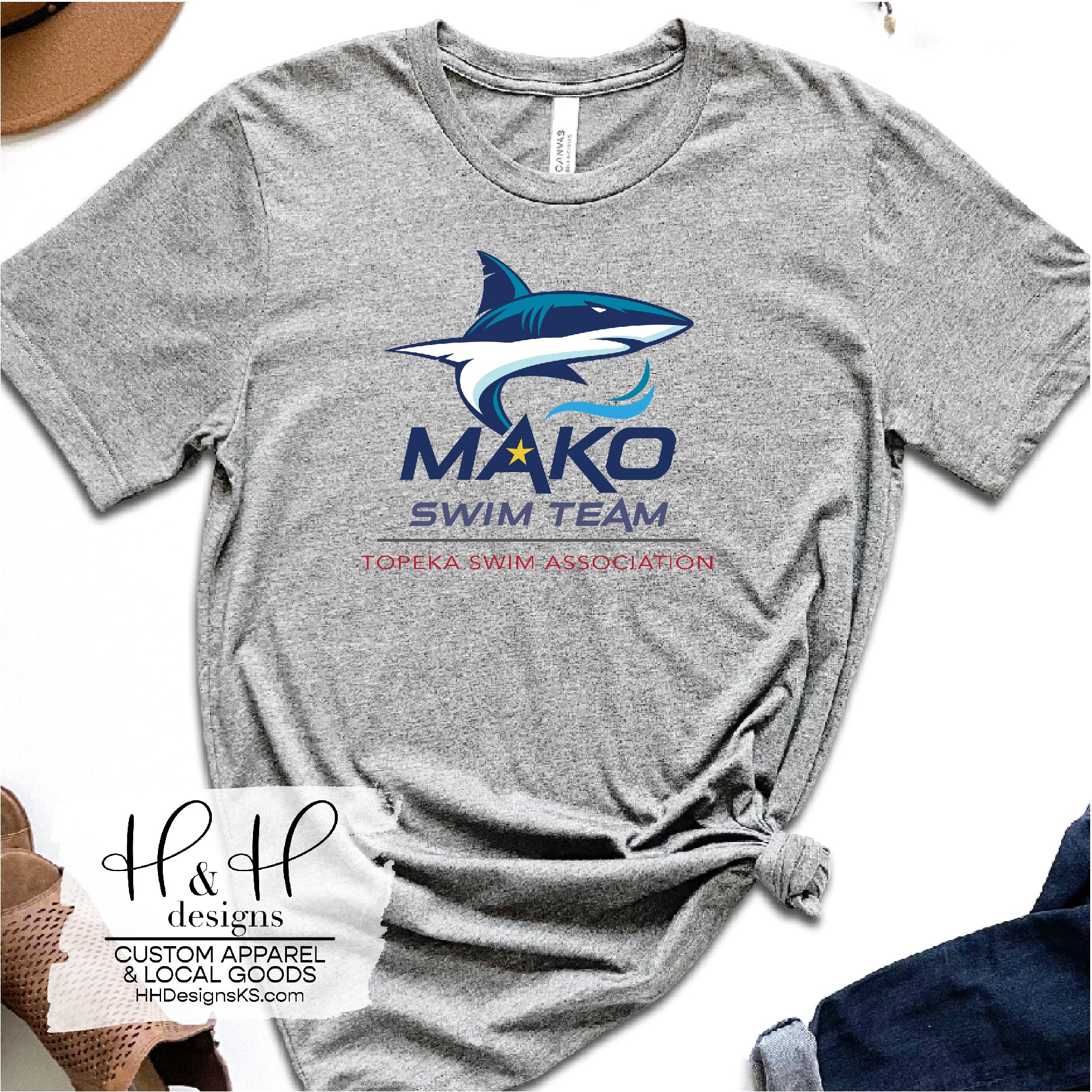 Mako Swim Team - TSA - Topeka Swim Association – H&H Designs LLC