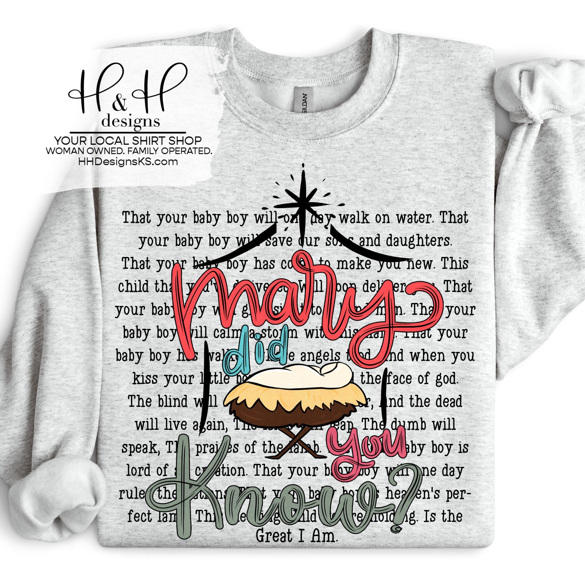Mary Did you know – H&H Designs LLC