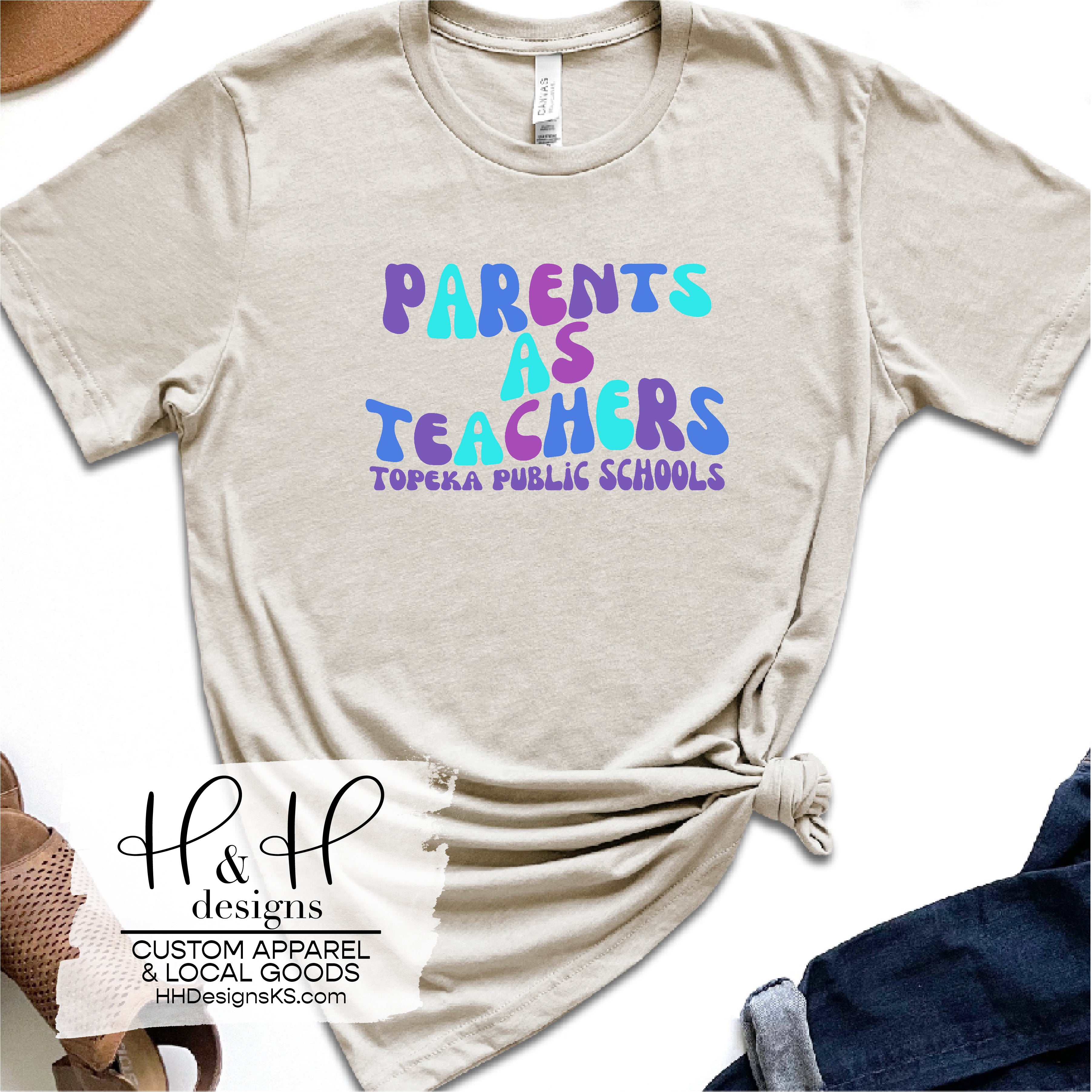 Parents as Teachers Retro Wavy – H&H Designs LLC