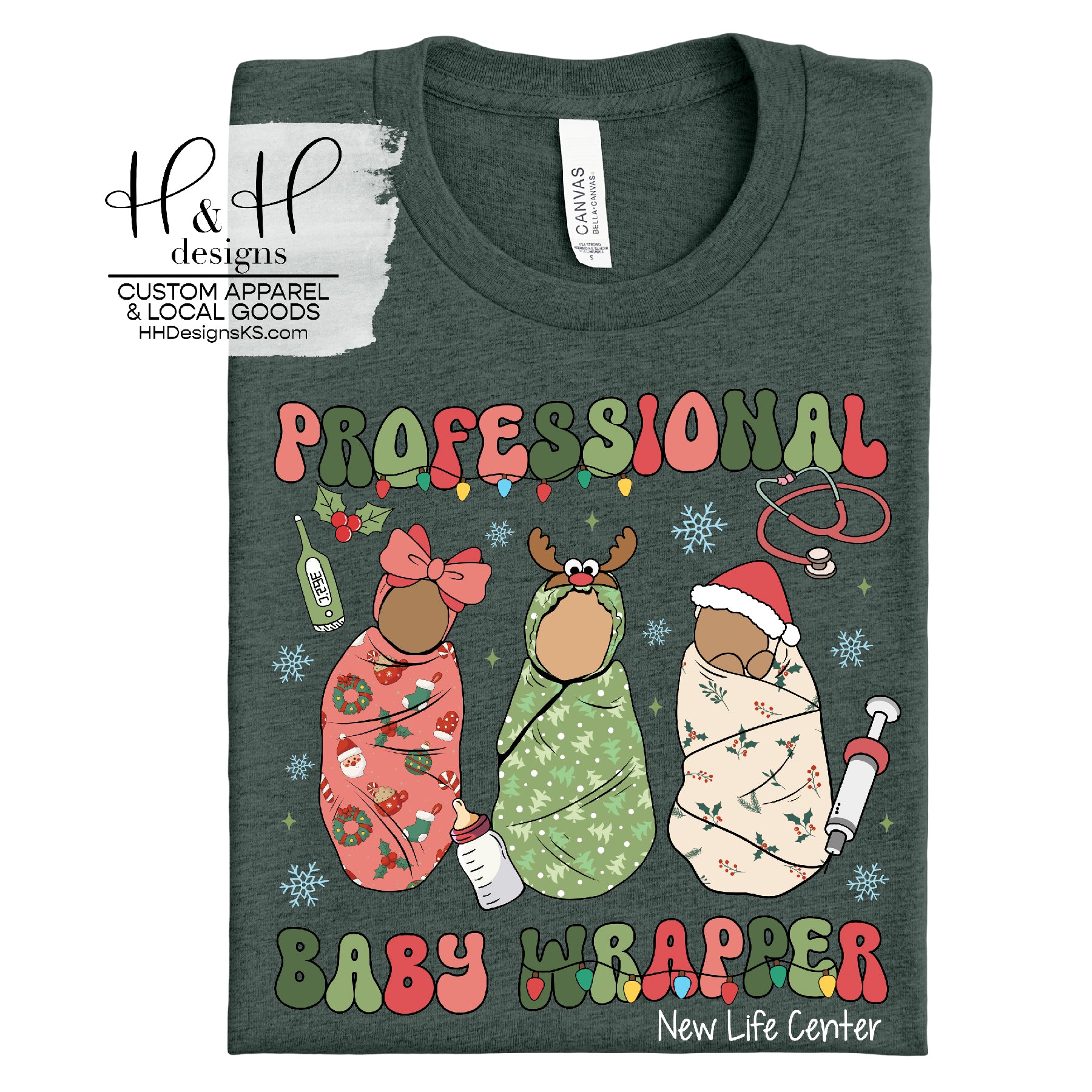 Professional Baby Wrapper ~ New Life Center – H&H Designs LLC