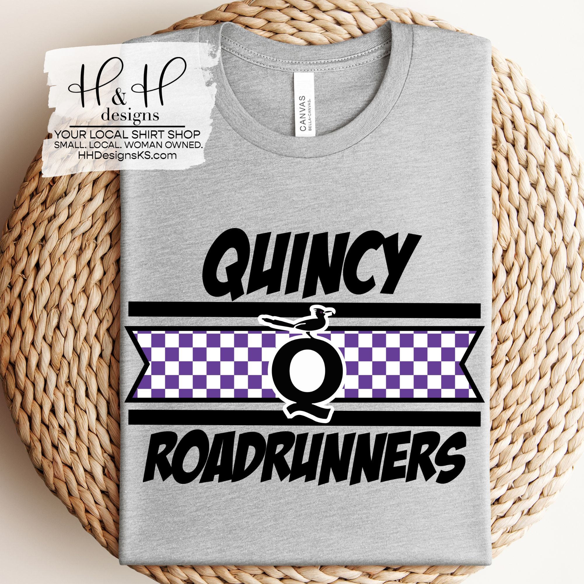 Quincy Retro Check – H&H Designs LLC