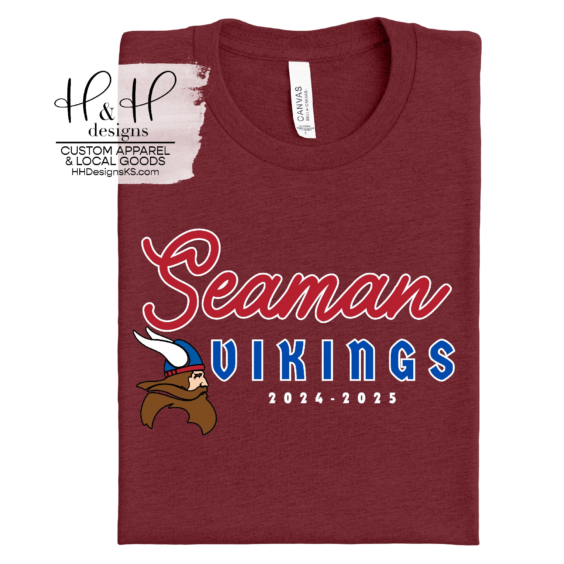 Seaman Vikings Classic Script - SHS Spirit Club Fundraiser with Delive ...