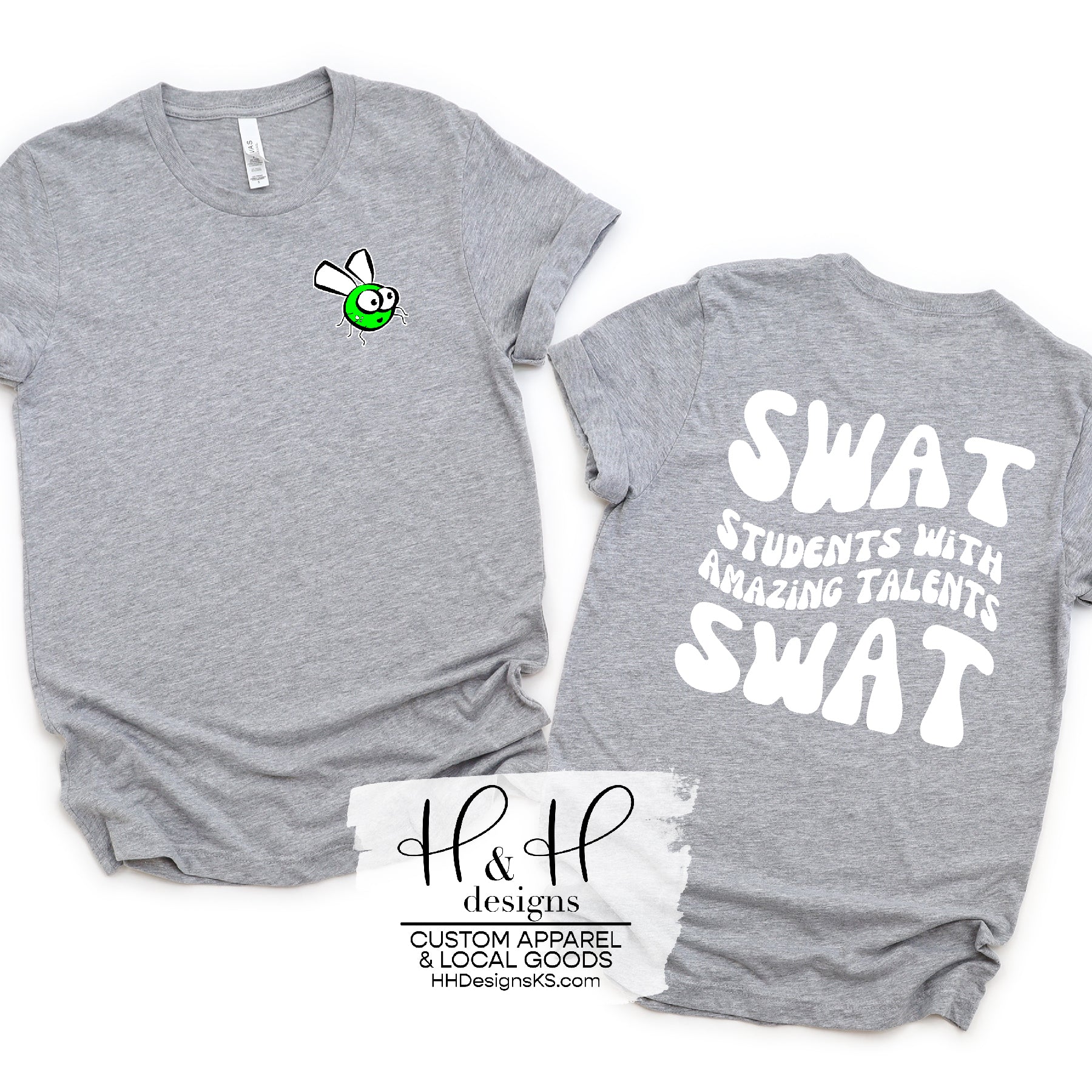 SWAT Retro Wavy with Pocket Mascot ~ SWAT Fall 2024 – H&H Designs LLC