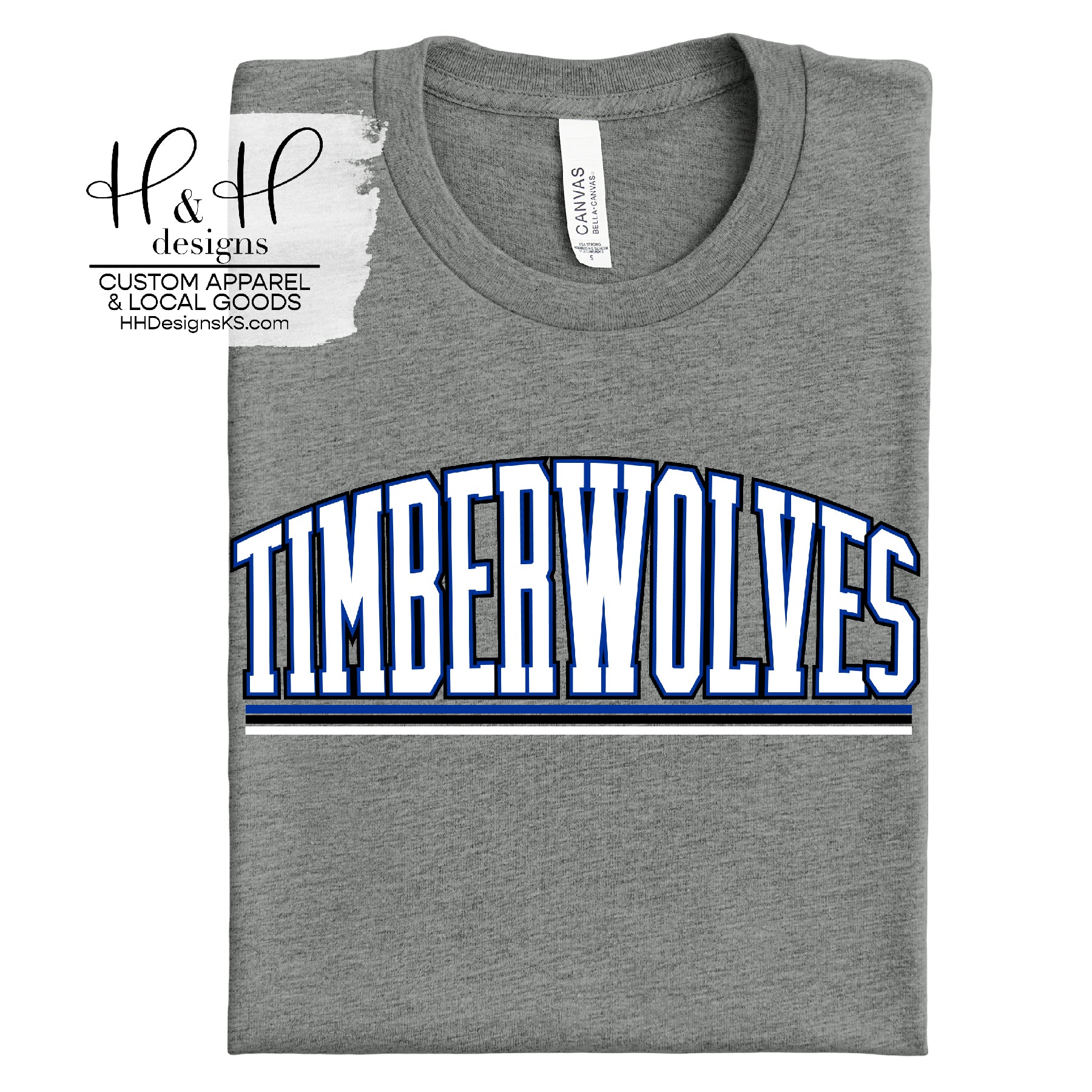Timberwolves Arch ~ School Delivery Option – H&H Designs LLC