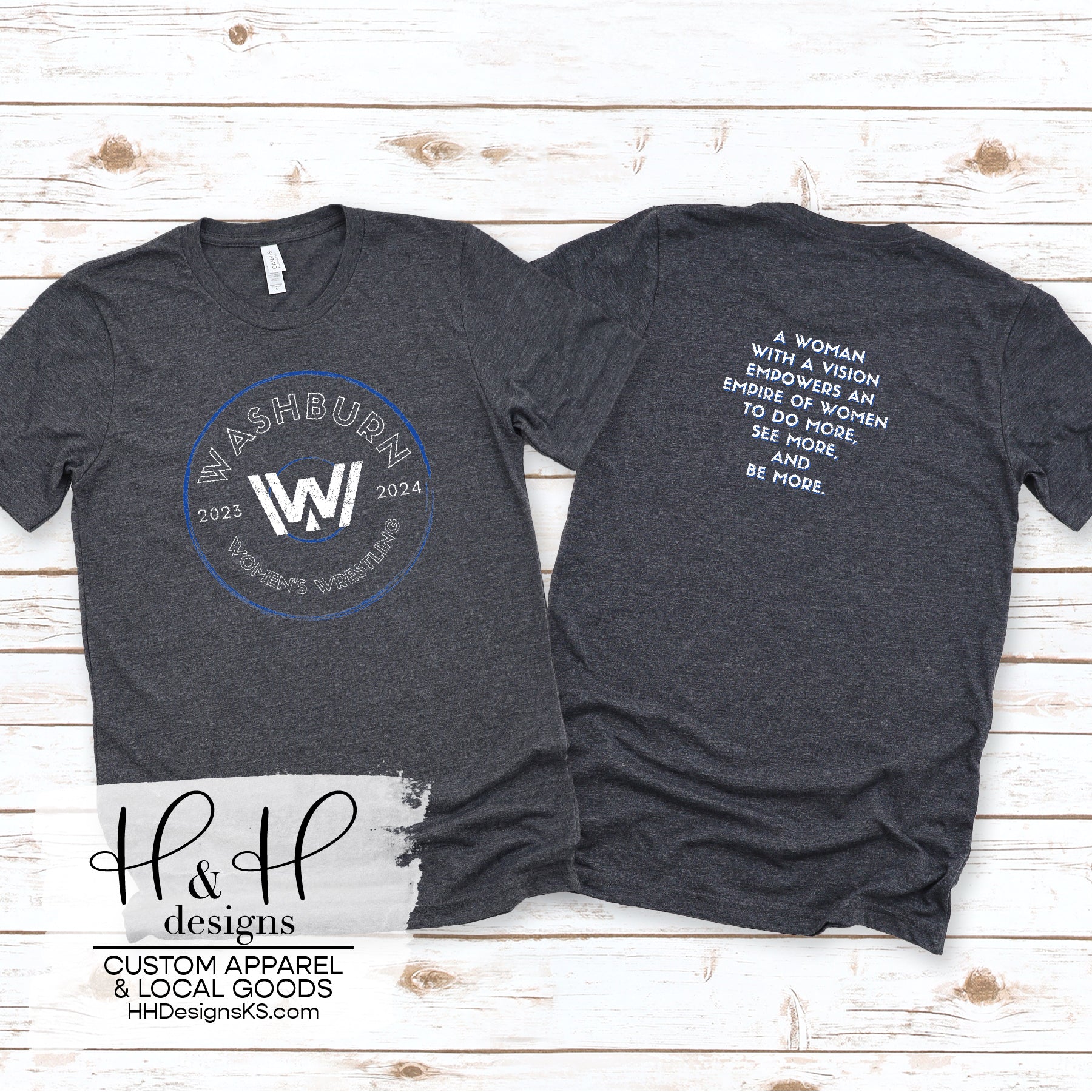 Traditional Style ~ WRHS Women's Wrestling – H&H Designs LLC