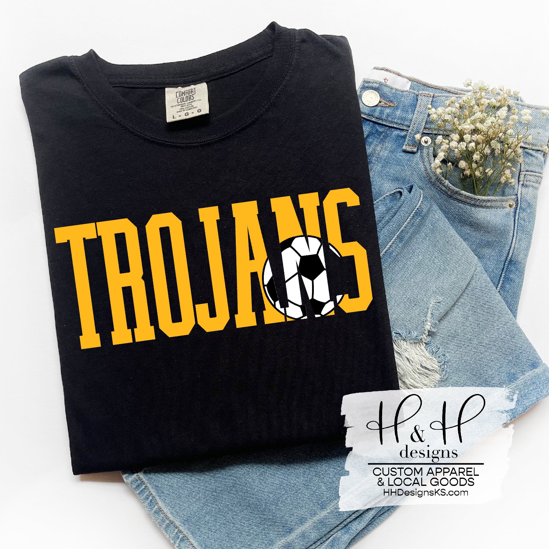 Trojans Soccer Knockout Block – H&H Designs LLC