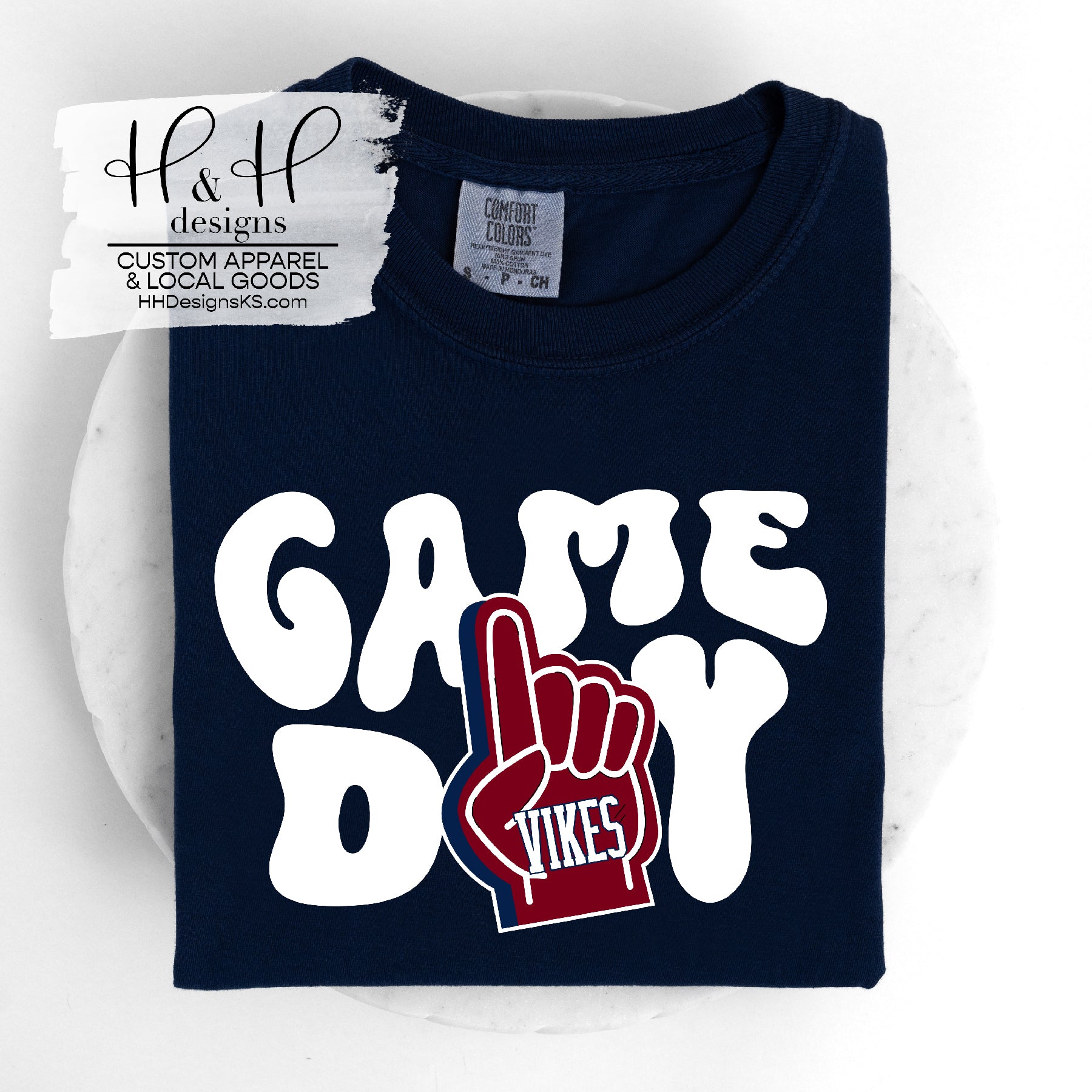 Vikes Game Day Foam Finger ~ Seaman High School – H&H Designs LLC