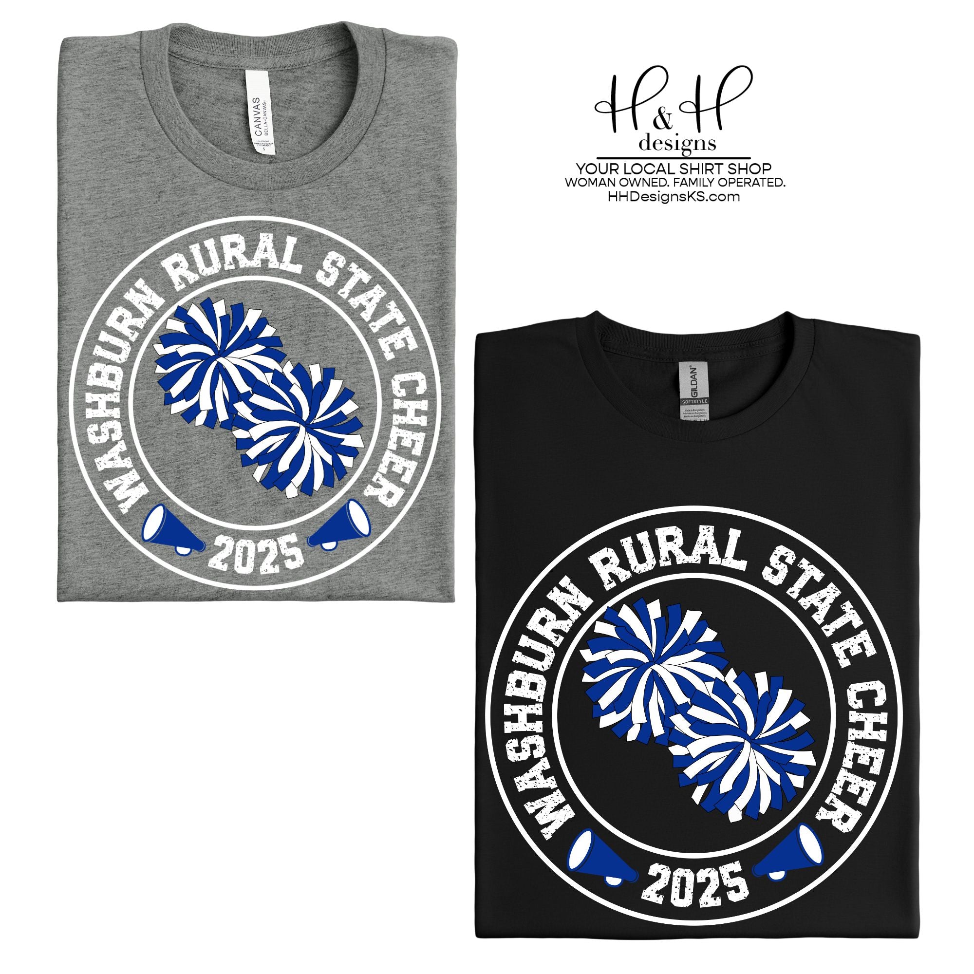 Washburn Rural State Cheer 2025 – H&H Designs LLC