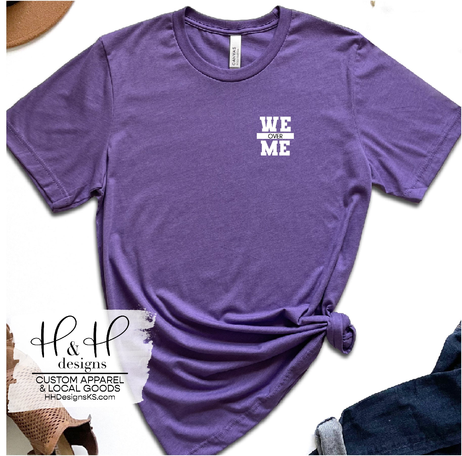 WE over ME Left Chest -Topeka West OFFICIAL Spirit Wear - JROTC – H&H ...