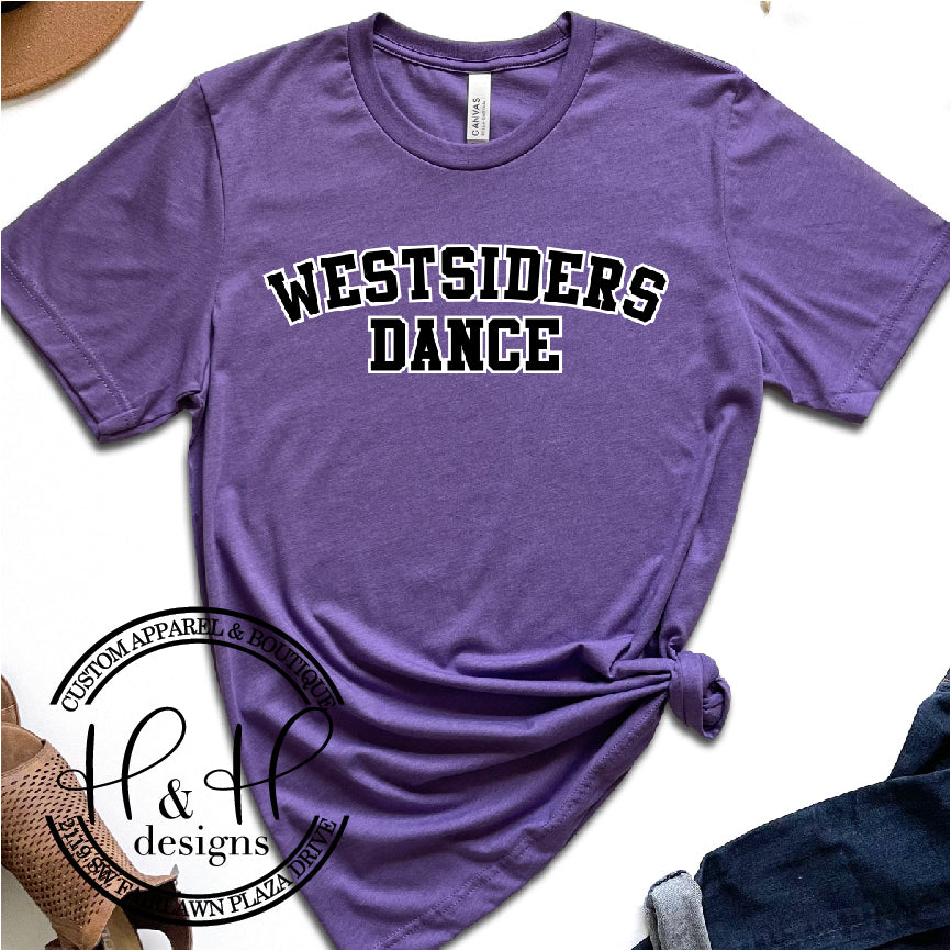 Westsiders Dance Mock Patch - Topeka West Dance – H&H Designs LLC