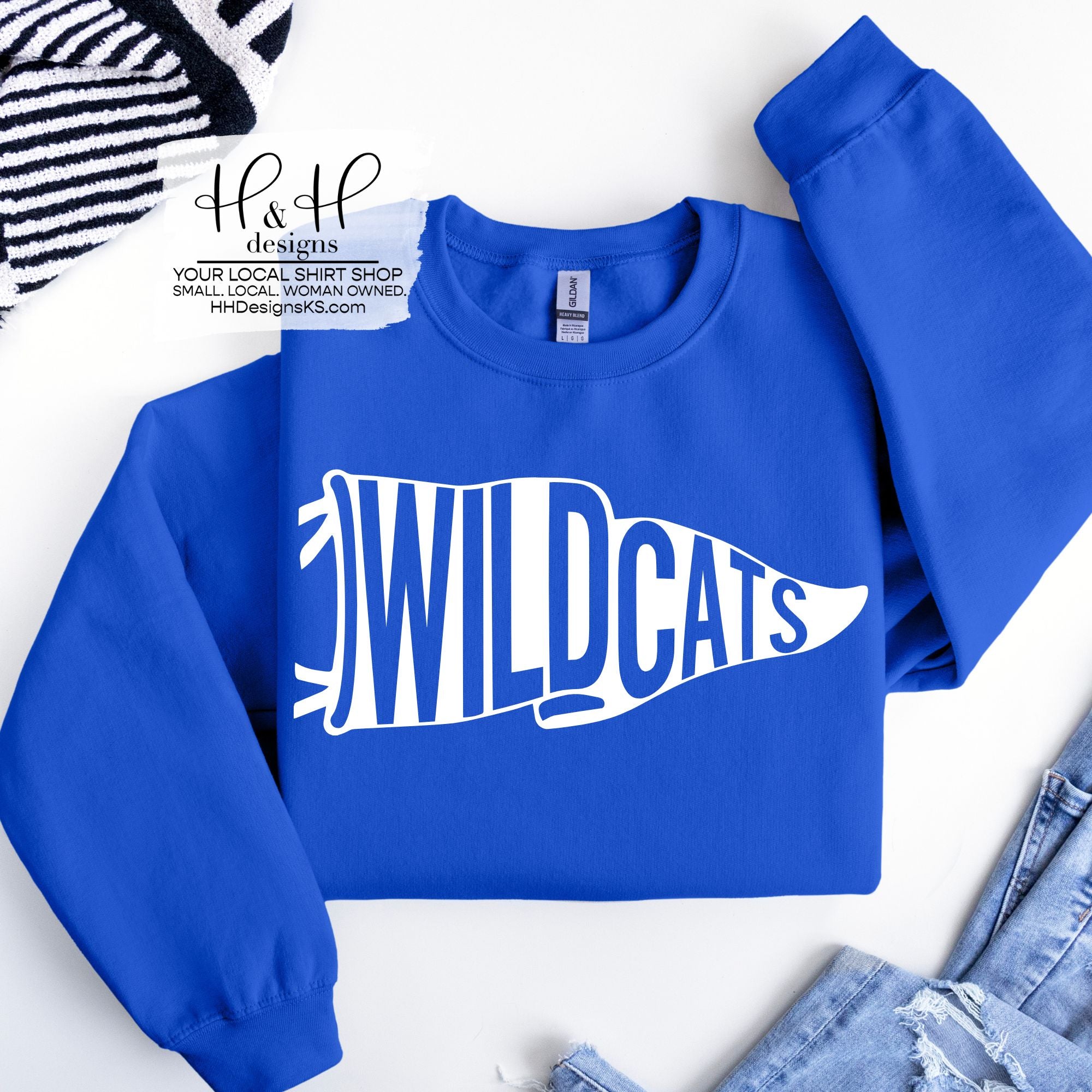 Wildcats Pennant – H&H Designs LLC