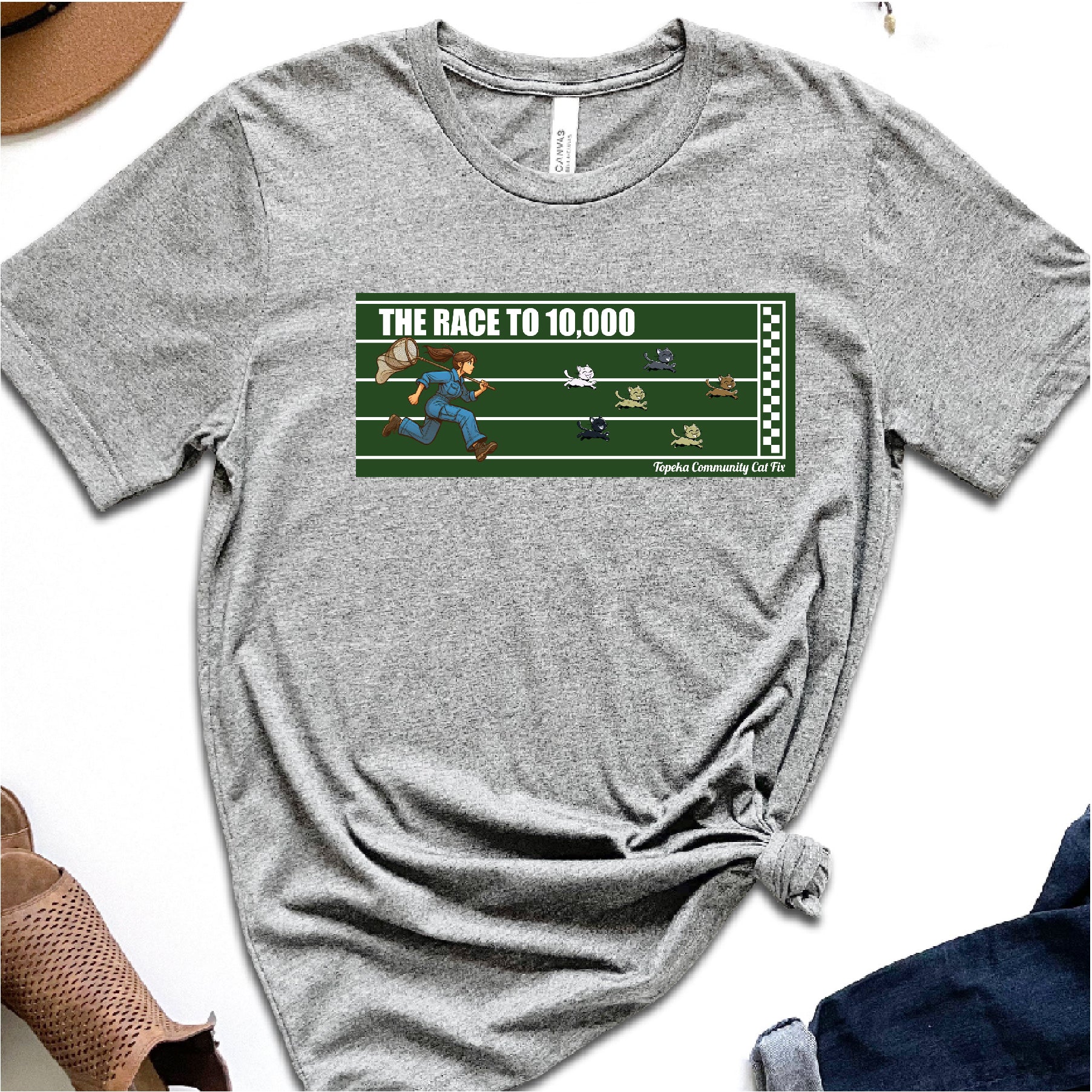 Race to 10,000 - Topeka Community Cat Fix – H&H Designs LLC