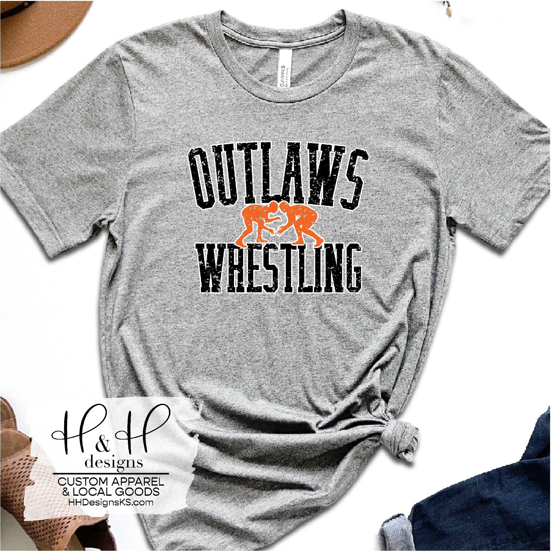 Outlaws Wrestling Block - MALE Wrestler - All color options available ...