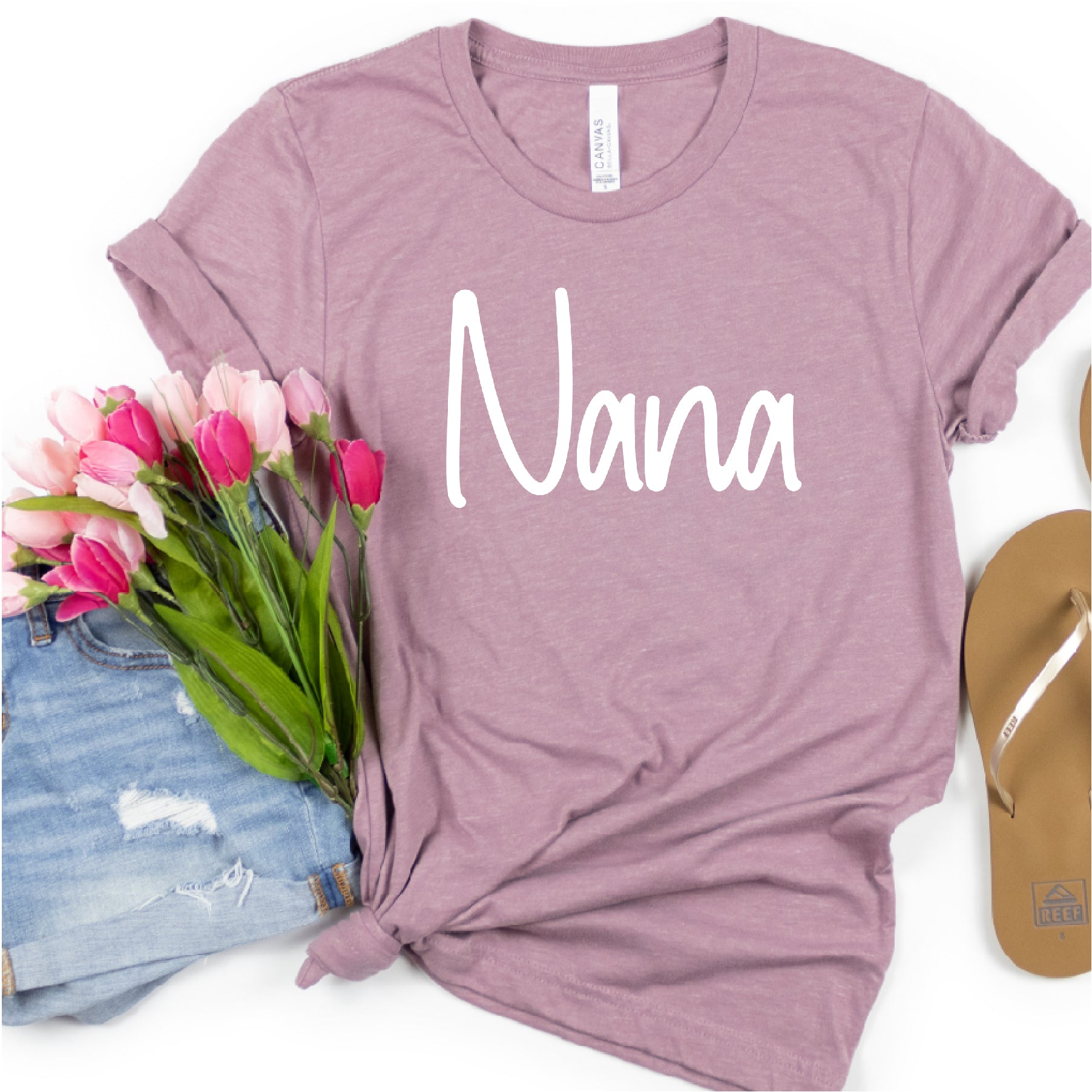 Nana White Script – H&H Designs LLC