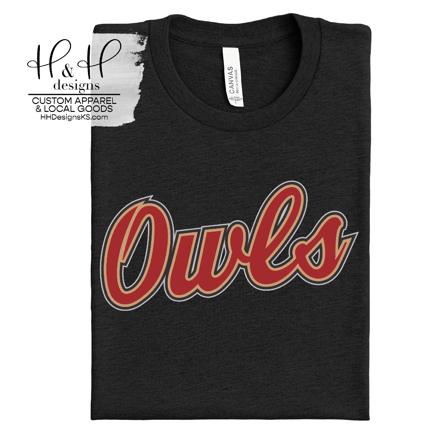 Owls Baseball - Design 1 – H&H Designs LLC