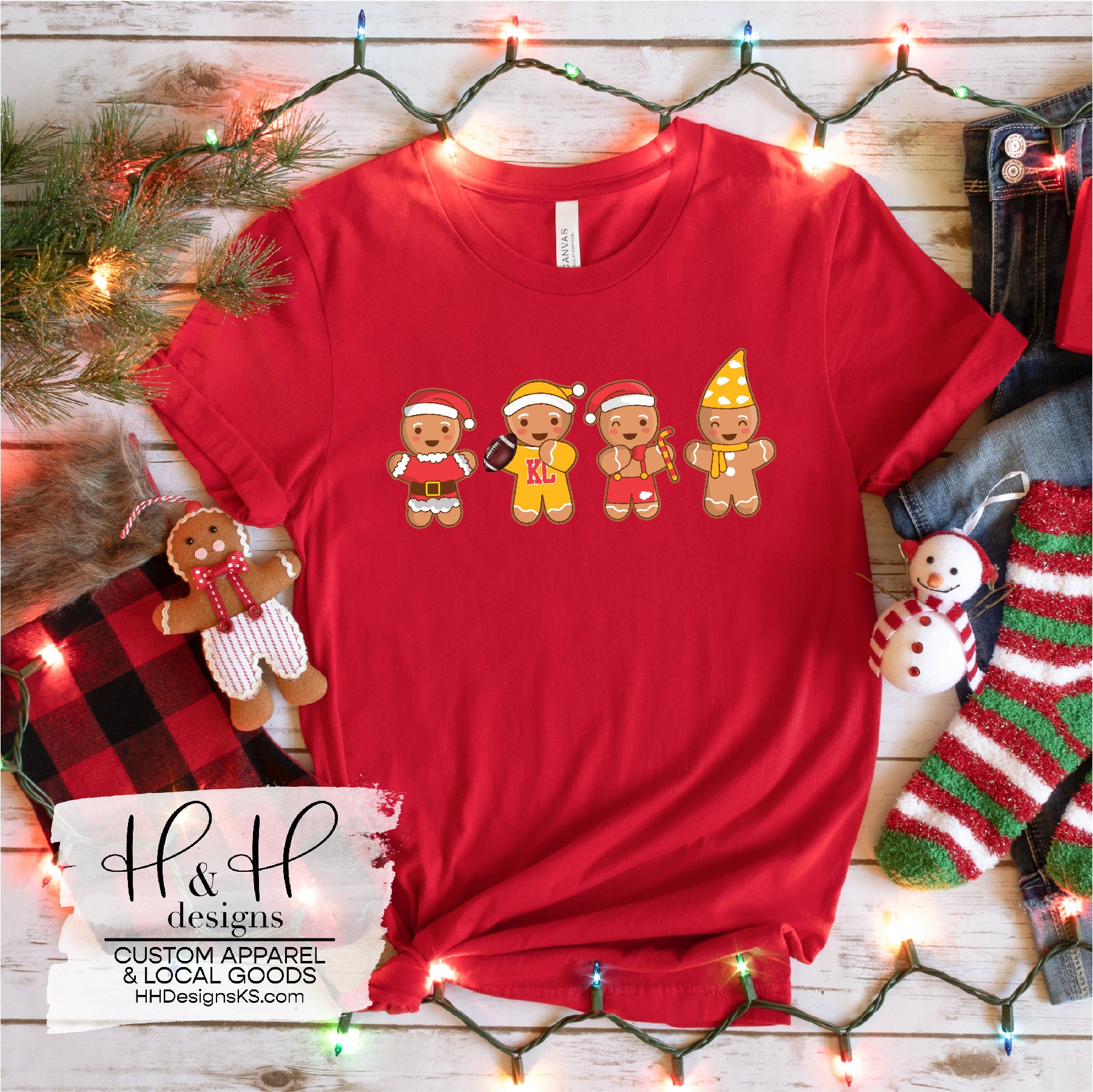 Kansas City Gingerbread Men – H&H Designs LLC