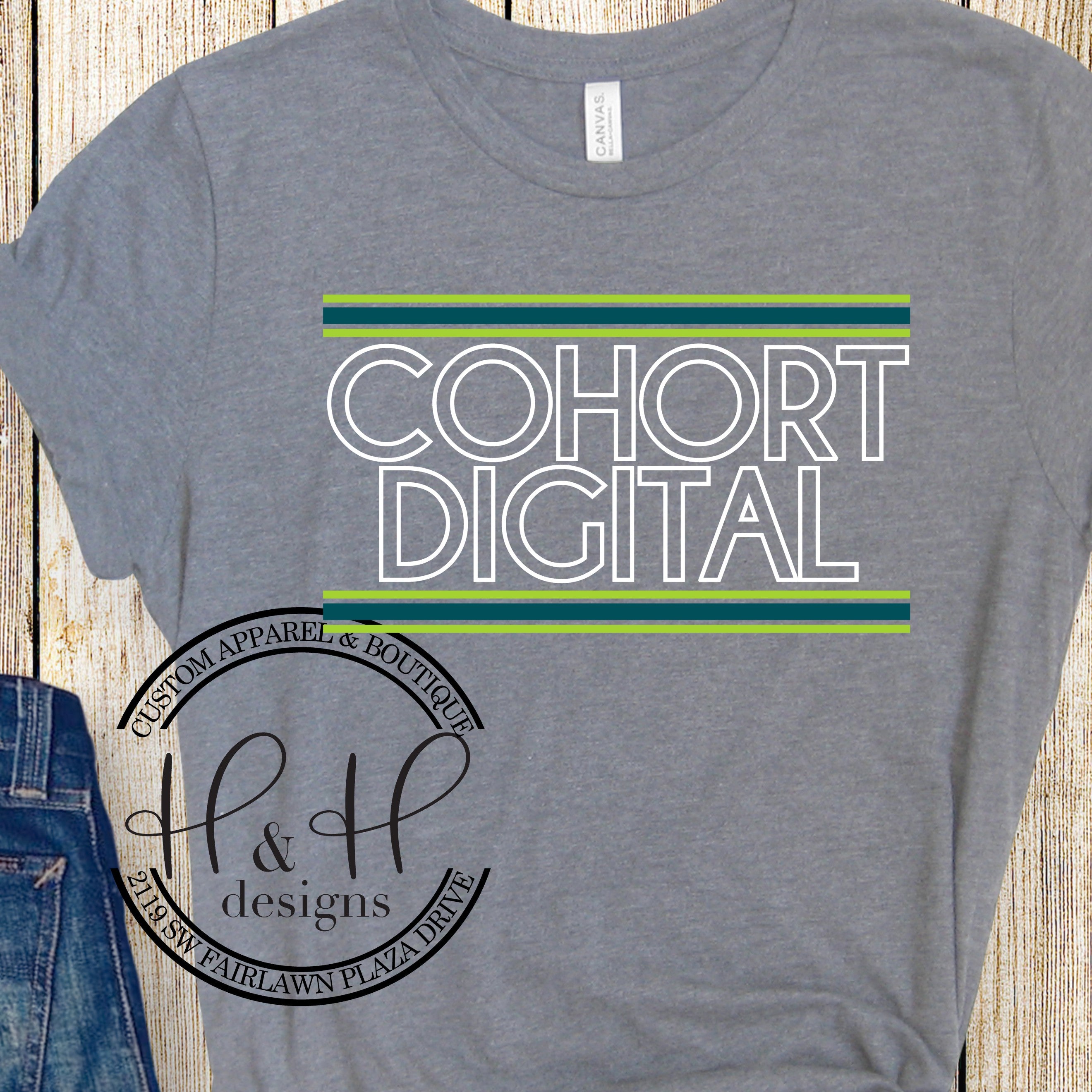 Cohort Digital Triple Lines – H&H Designs LLC