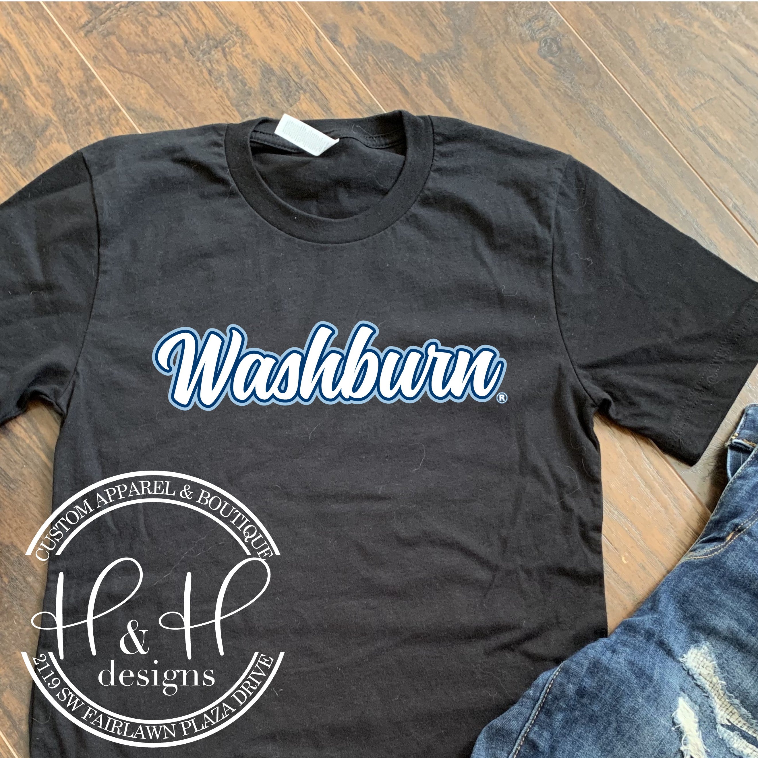 Washburn Script - HHWU110 - Washburn University Ichabods – H&H Designs LLC