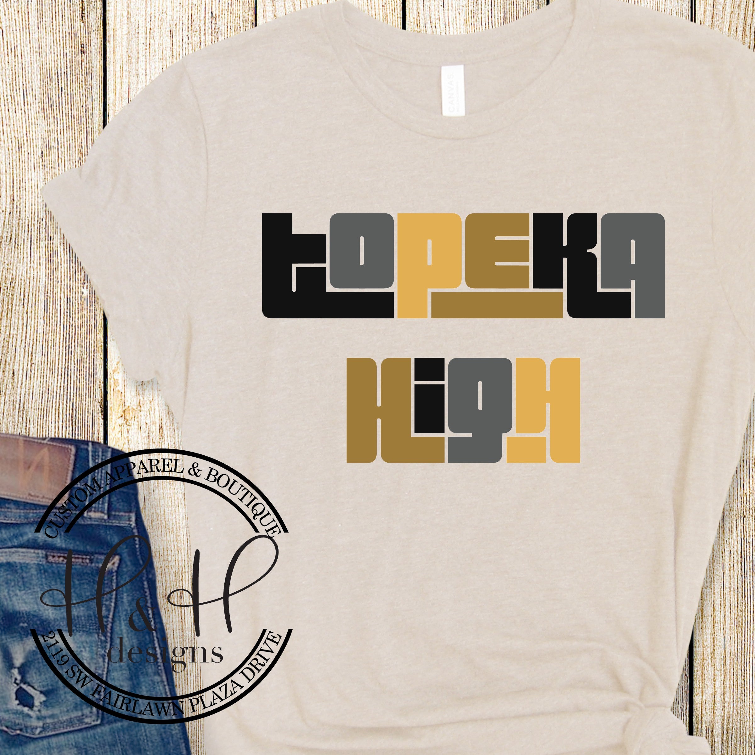 Topeka High Color Block – H&H Designs LLC