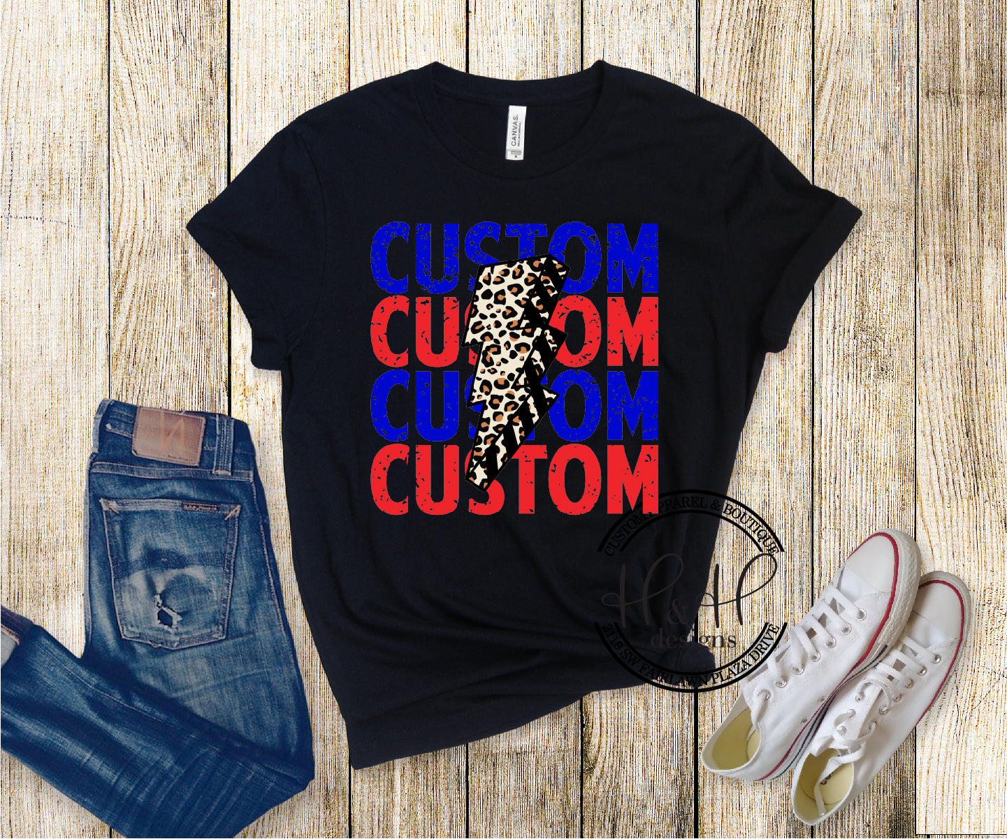 CUSTOM Lightning Bolt Stack – H&H Designs LLC