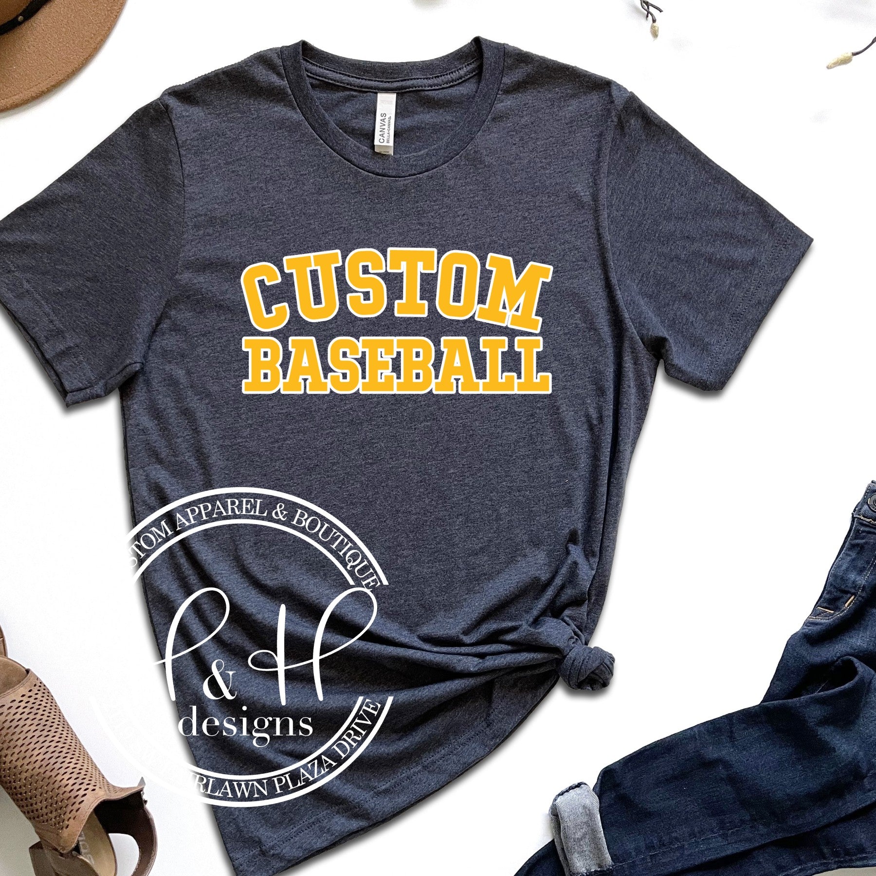 CUSTOM Baseball Mock Patch – H&H Designs LLC